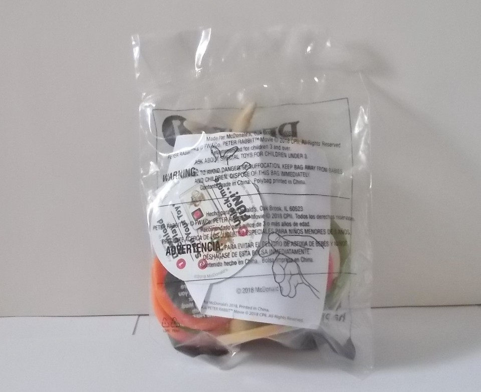McDonald's Peter Rabbit Hoopla Toy #1 from 2018 | eBay