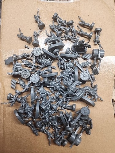 2003 Risk Board Game Replacement Pieces Gray Army Lot of 50 Soldiers ...
