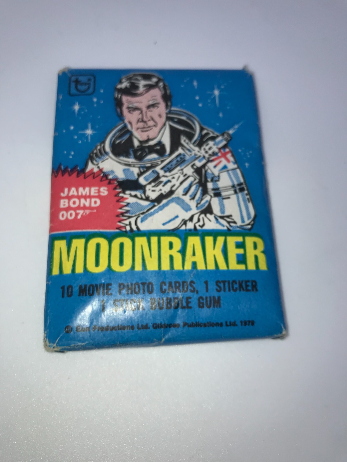 1979 TOPPS JAMES BOND 007 MOONRAKER SEALED WAX PACK MOVIE PHOTO CARDS ...