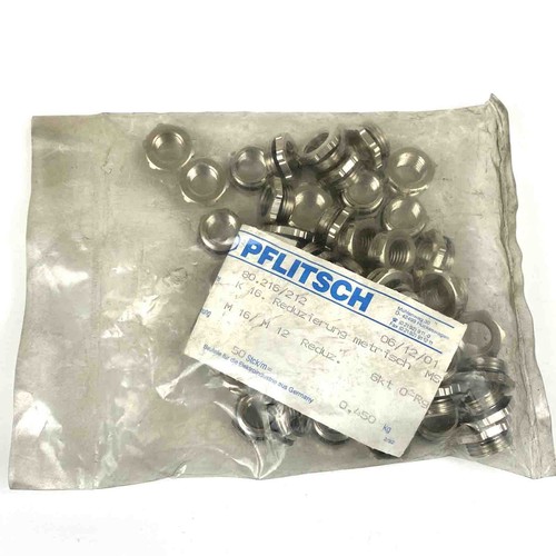 Pflitsch K16. Reduzierung metrisch 80.216/212 MS M16/M12 6-kant O-Ring ...