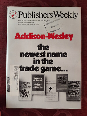 Rare PUBLISHERS WEEKLY Book Magazine April 5 1976 Anthony Powell | eBay