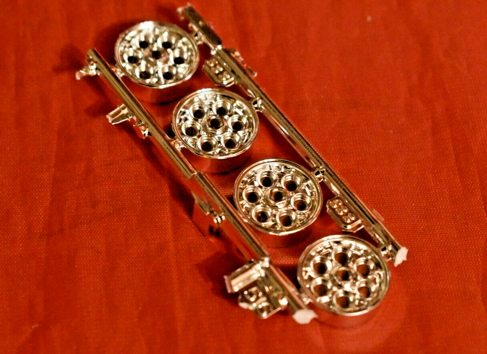 AMT Custom Chrome Wheels 1/25 | eBay
