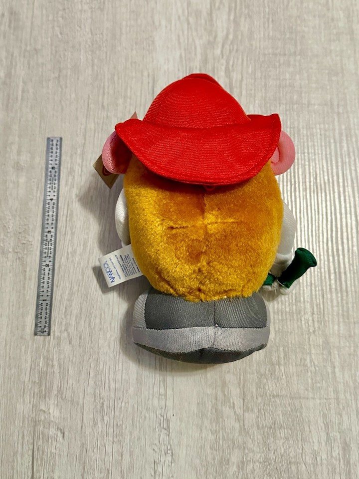 Hasbro Toy Story Mr Potato Head Firefighter Stuffed Plush Toy 1998 9 ...