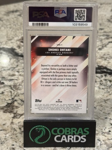 104405532 SHOHEI OHTANI 2024 Topps Update Let Him Cook PSA 5 | eBay