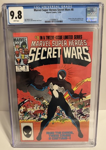 Marvel Super Heroes Secret Wars #8 12/1984 CGC 9.8 White Pages 1st ...