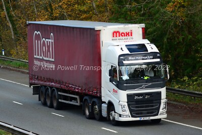 Truck Photo 12x8 - Volvo FH500 - Maxi Haulage - PJ67 CJO | eBay