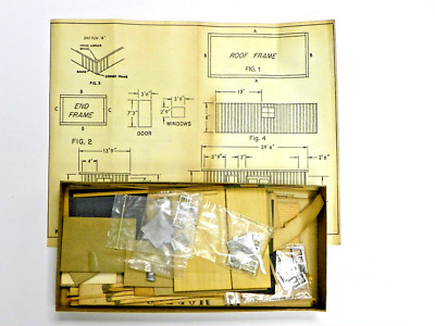 JV MODELS HO U/A "MOTOR CAR HOUSE" MODEL KIT #206 | eBay