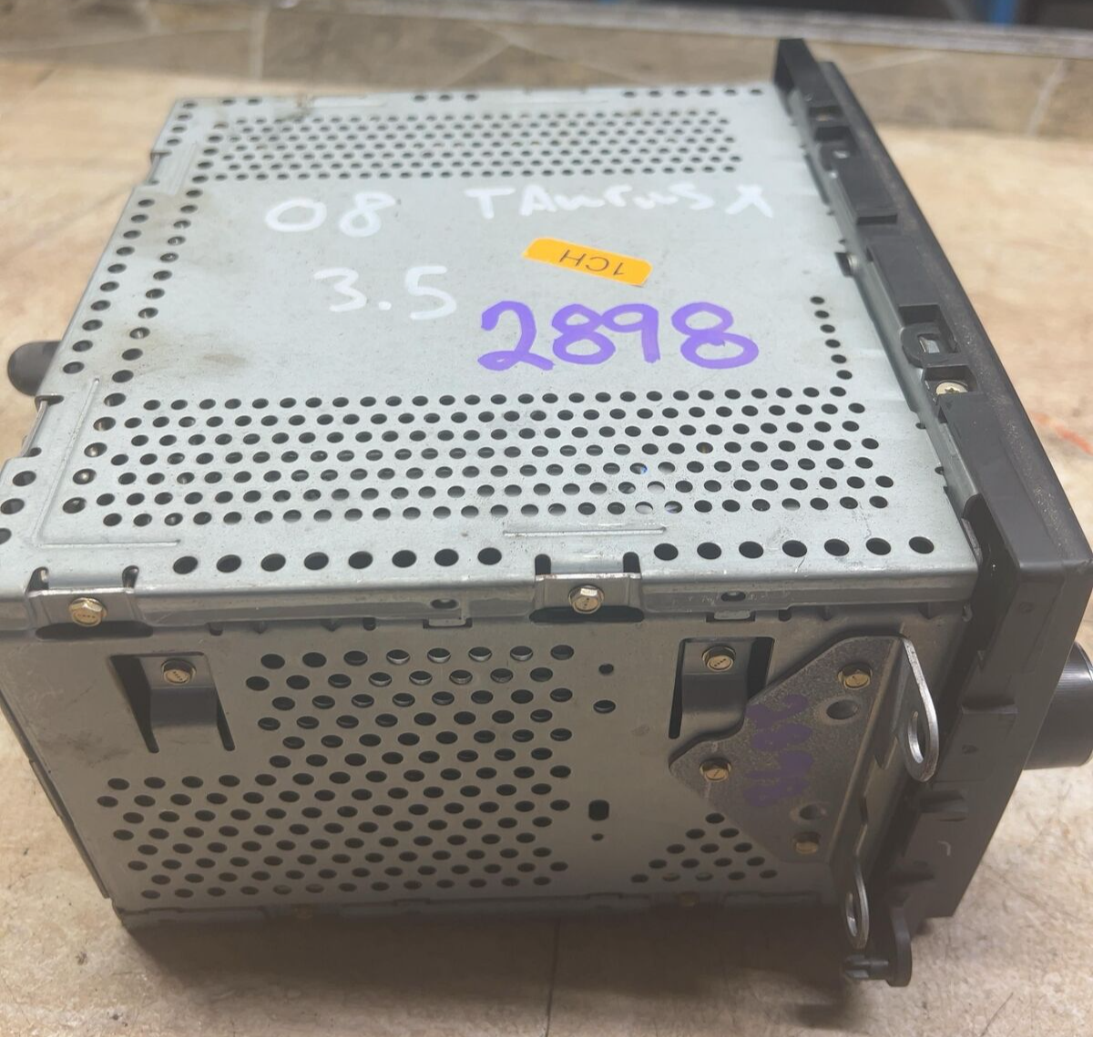 2008-2009 FORD TAURUS X AM FM Radio Stereo CD MP3 Player ID 8F9T-18C869 ...