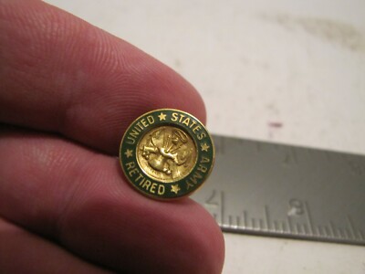 UNITED STATES ARMY RETIRED PIN L@@K | eBay