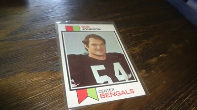 1973 TOPPS # 290 BOB JOHNSON FOOTBALL CARD | eBay