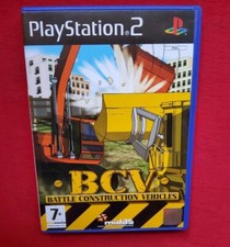 BCV Battle Construction Vehicles Sony PlayStation 2 Ps2 7 Fighting Game ...