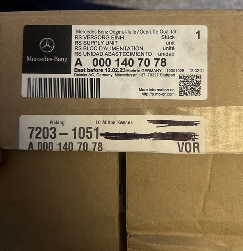 Genuine Mercedes-Benz Truck AD Blue Pump Supply Unit A0001407078 for ...