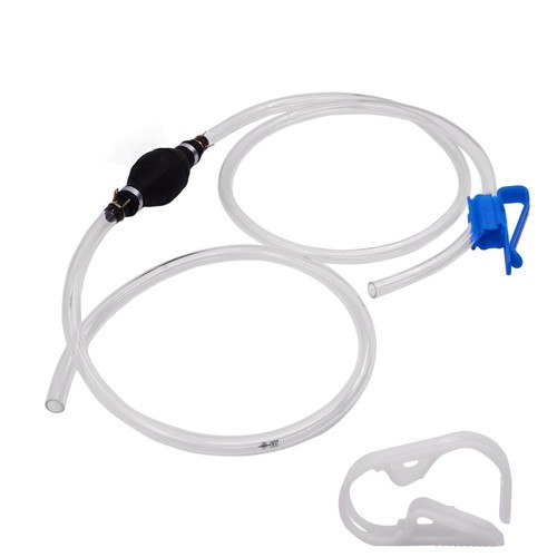 6.5FT Gas Siphon Pump Kit - Portable Gasoline, Oil, and Water Transfer ...