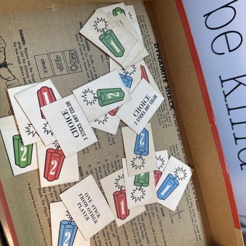 DYNAMITE SHACK Rare Vintage Game, 1968 Milton Bradley 60’s Collection ...