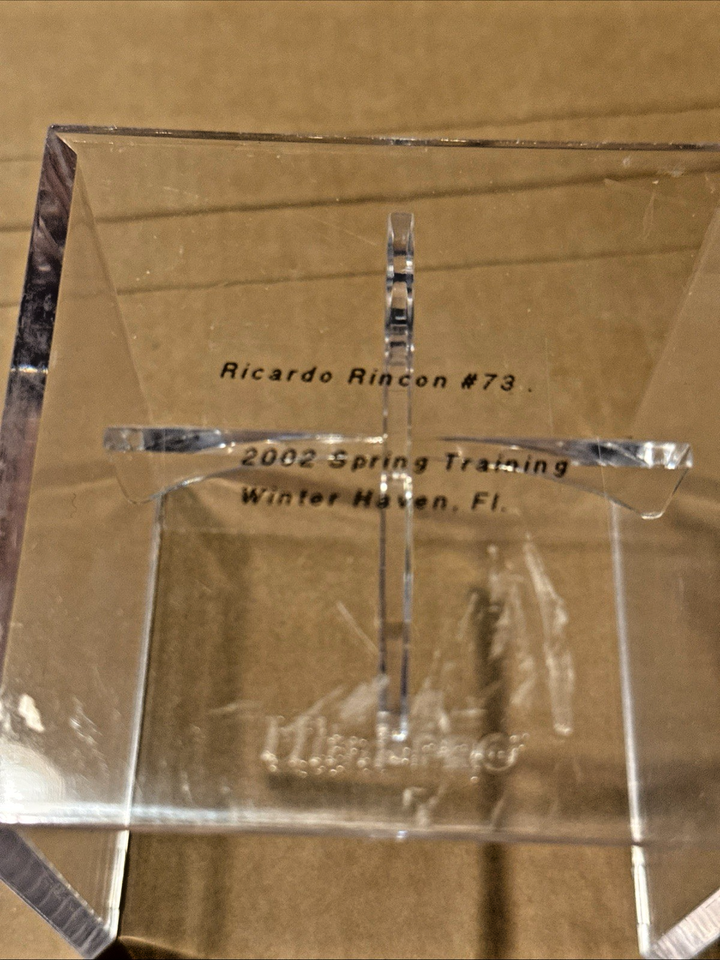 Ricardo Rincon Cleveland Indians Signed Autographed ROMLB Baseball | eBay