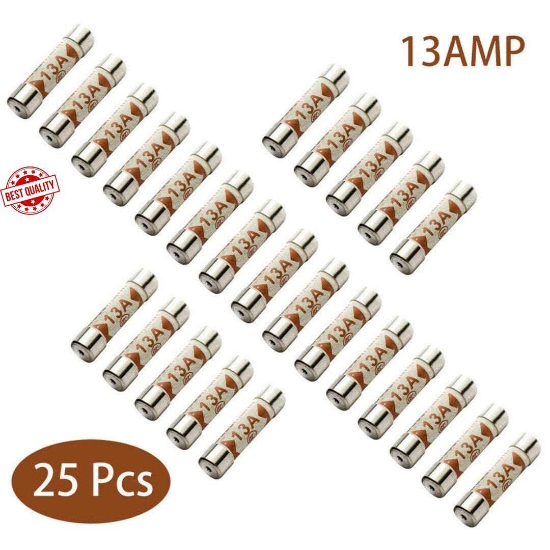 Fuses Domestic Household Plug Ceramic 1A 2A 3A 5A 7A 10A 13A Various ...