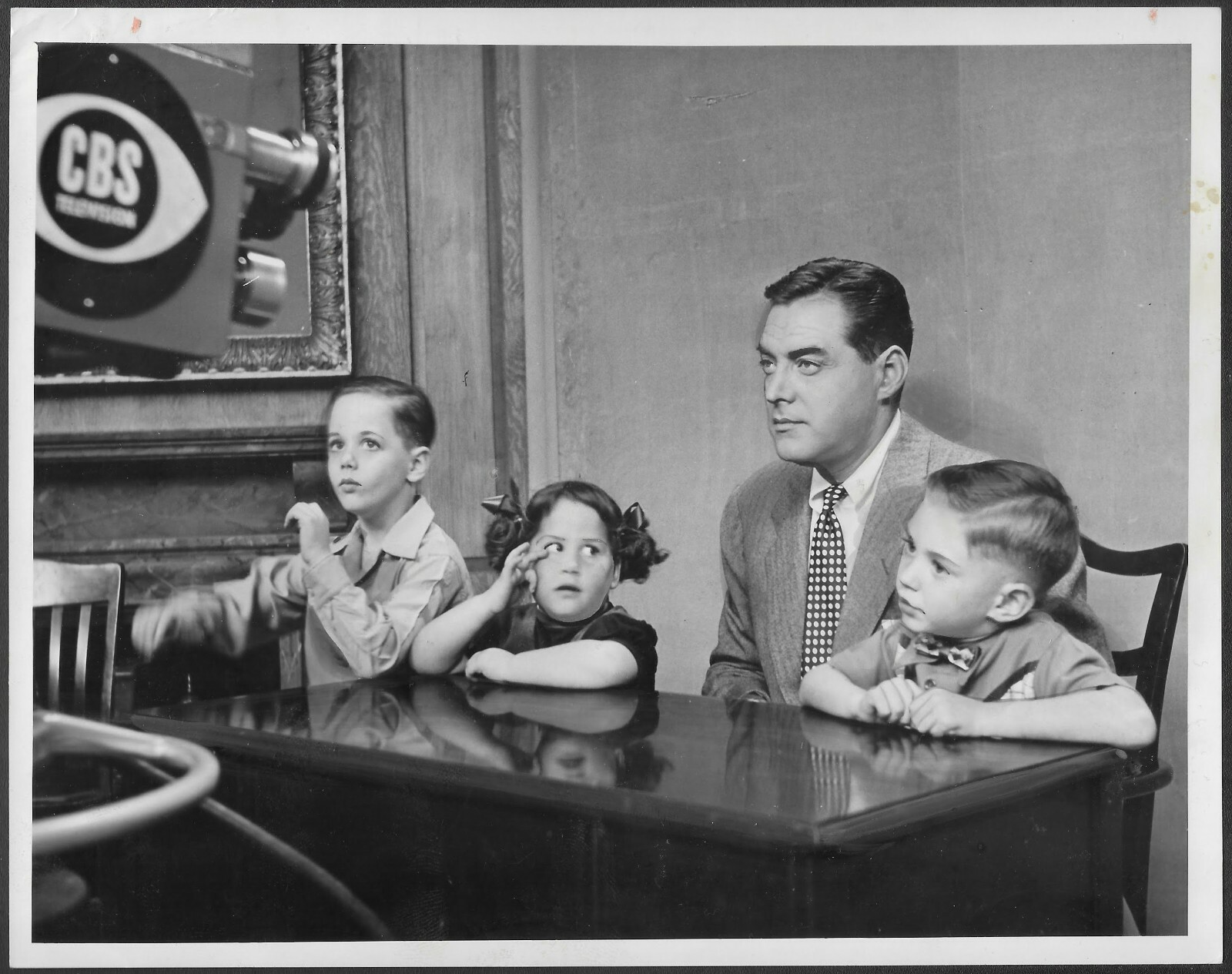 Juvenile Jury Game Show Host Jack Barry 1950s Original CBS Promo Photo ...