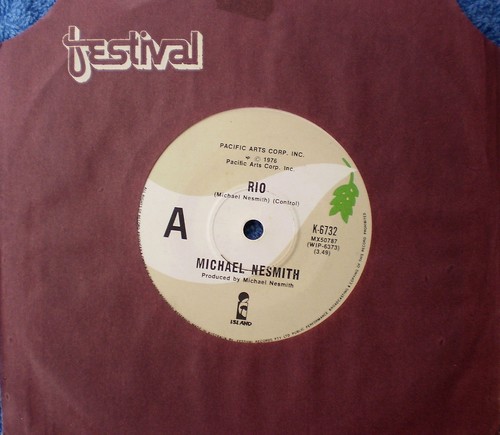 MICHAEL NESMITH-RIO/LIFE, THE UNSUSPECTING CAPTIVE "THE MONKEES" 45 RPM ...