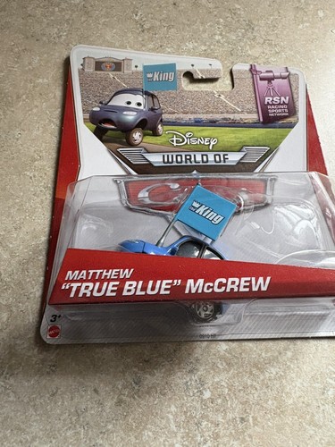 Disney Pixar Cars RSN Racing MATTHEW TRUE BLUE McCrew (2013) | eBay