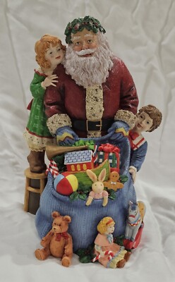 Susan Winget - Santa's Toy Pack - Figurine - First Edition - 1998 | eBay