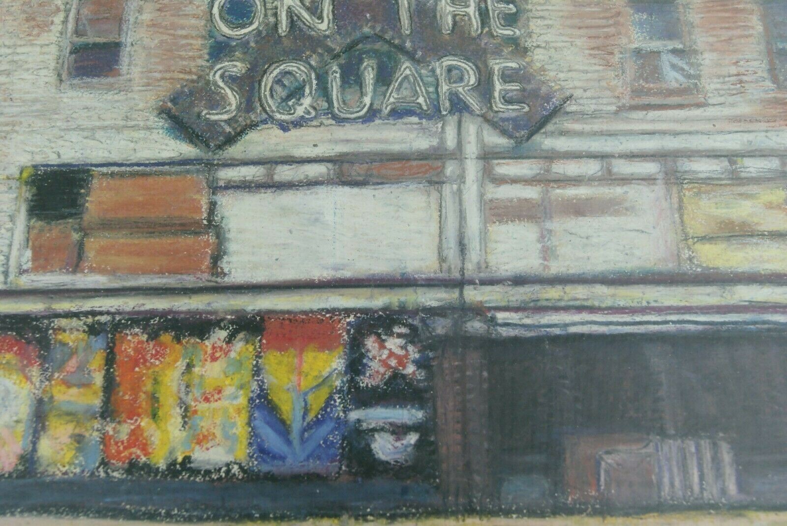 Fantastic Gil Borgos "Kleins" Original Mixed Media Cityscape. Venice CA ...