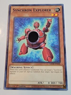 Synchron Explorer - LED8-EN048 Common 1st Edition Yugioh | eBay