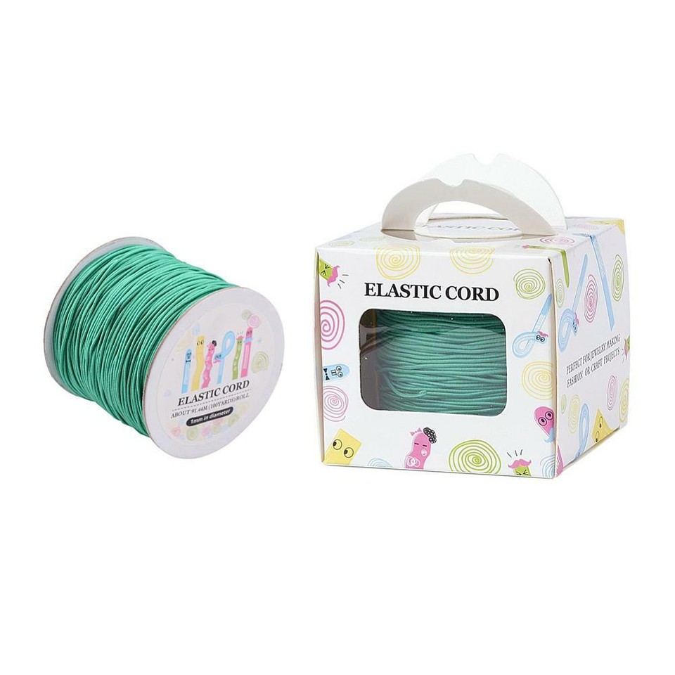 1mm ELASTIC CORD 109 yards (327 feet) 1mm ~ Beads, Jewelry, Bracelets ...