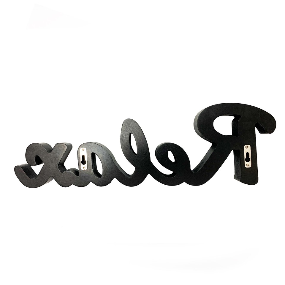 Wood Letters Table Top Sign Free Standing Letters Wall Decoration Word ...