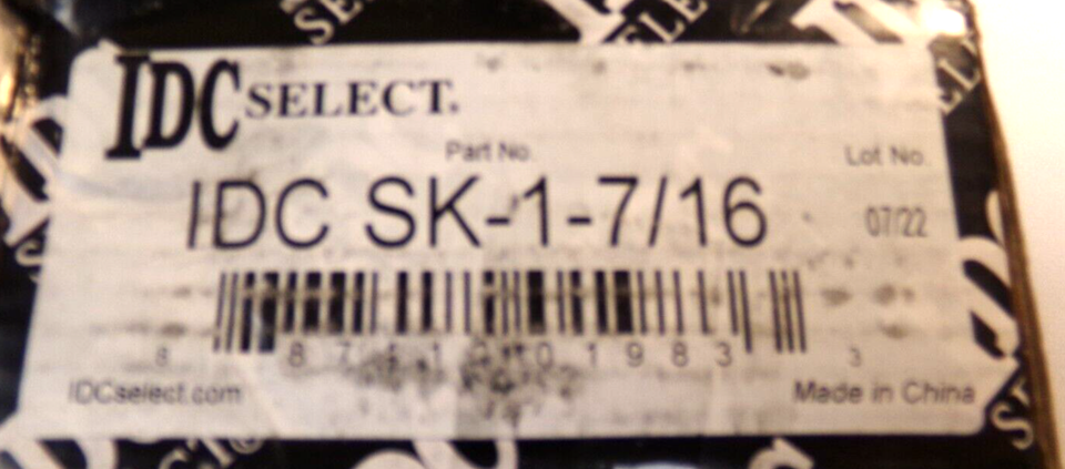 IDC SELECT IDC SK-1-7/16 QUICK DISCONNECT BUSHING | eBay
