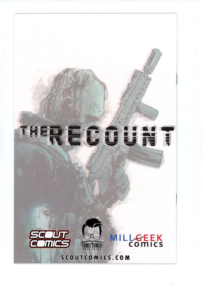 The Recount #1 Bryan Silverbax Comic Tom MMC Exclusive Scout Comics | eBay