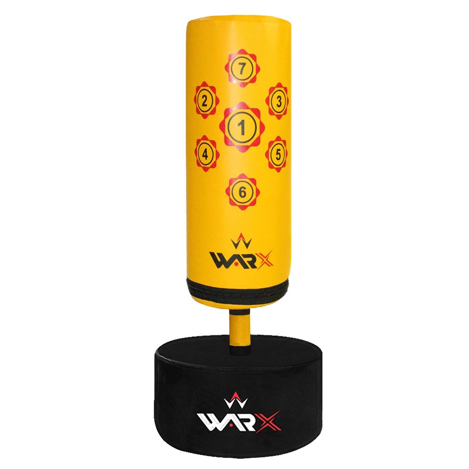 WARX Kids/Junior Boxing FREE STANDING Punch bag Set Junior Punchbag Kit ...