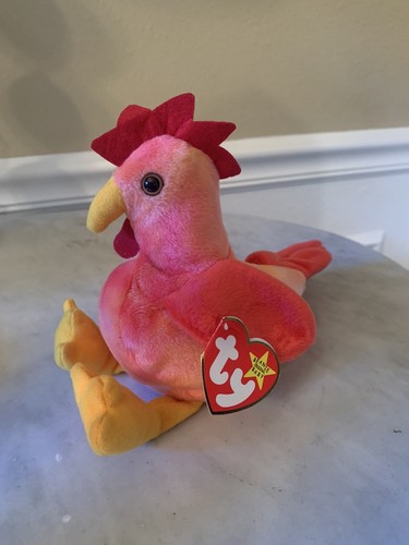 Retired Ty Beanie Baby Strut the Chicken (1996) | eBay
