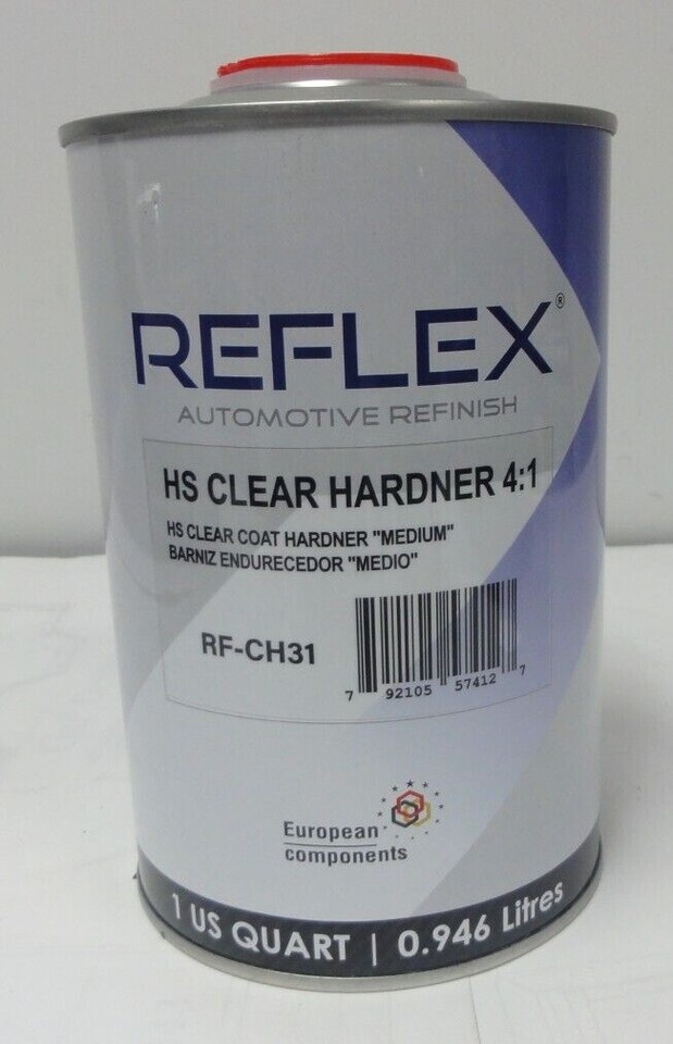 REFLEX HS Anti-Scratch Clear Coat Premium Euro Urethane 4:1 Gallon Kit ...