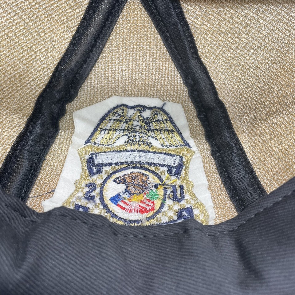 Vintage Immigration Inspector Hat Cap USA Scrambled Eggs Snapback ...