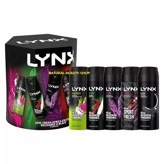 Lynx Fragrance Edition Gift Set Body Spray Collection - 3.38oz for sale ...