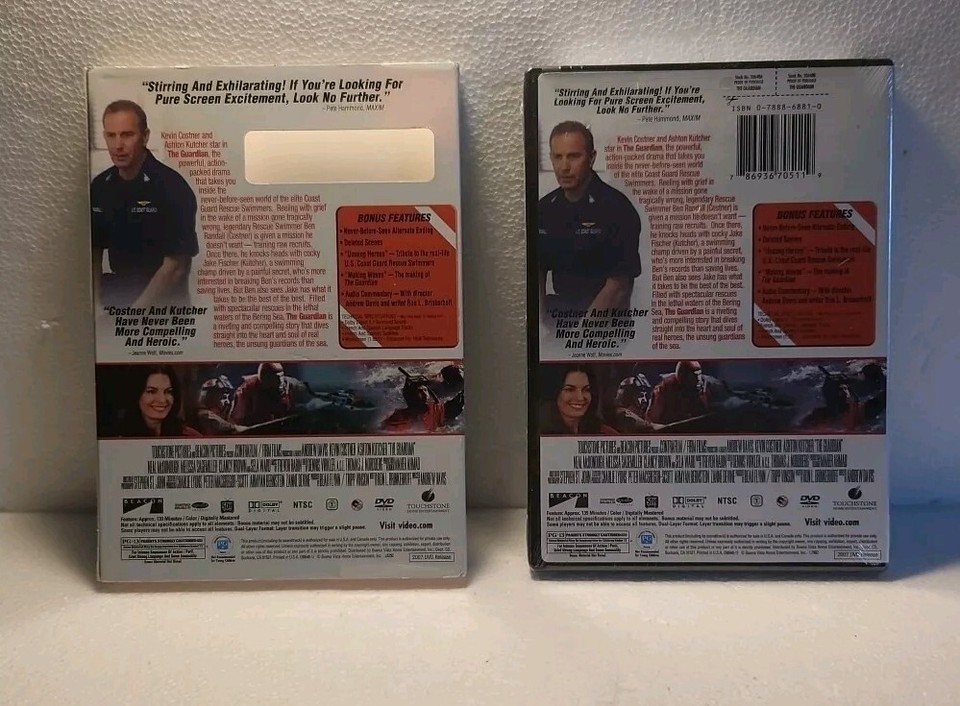The Guardian (DVD, 2006) Kevin Costner Touchstone USA w/ slipcover ...