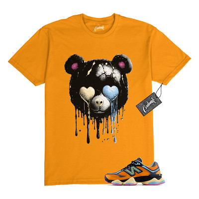 9060 Sun Glow Team Sky Blue Orange Black T Shirt to Match SLB | eBay