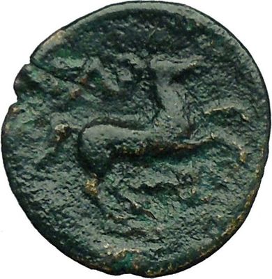 Greek City of Gargara in Troas 350BC Apollo Horse Authentic Ancient ...