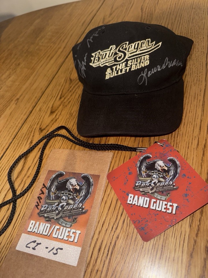 Bob Seger Final Tour Signed Hat + Passes – Backup Singers Autographs | eBay