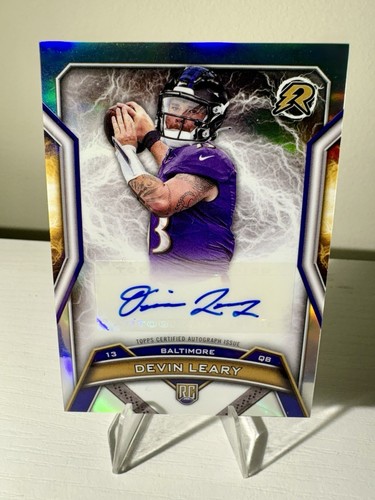 2024 Topps Resurgence - Devin Leary - Refractor AUTO (RC) | eBay