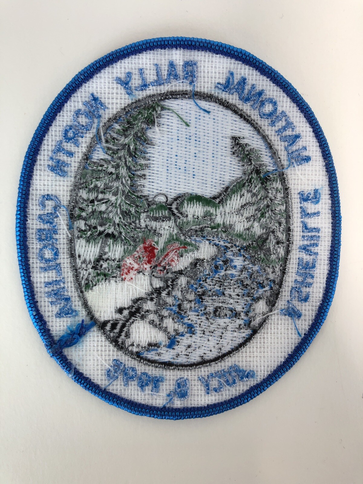 Asheville National Rally North Carolina Embroidered Bicycling Patch ...