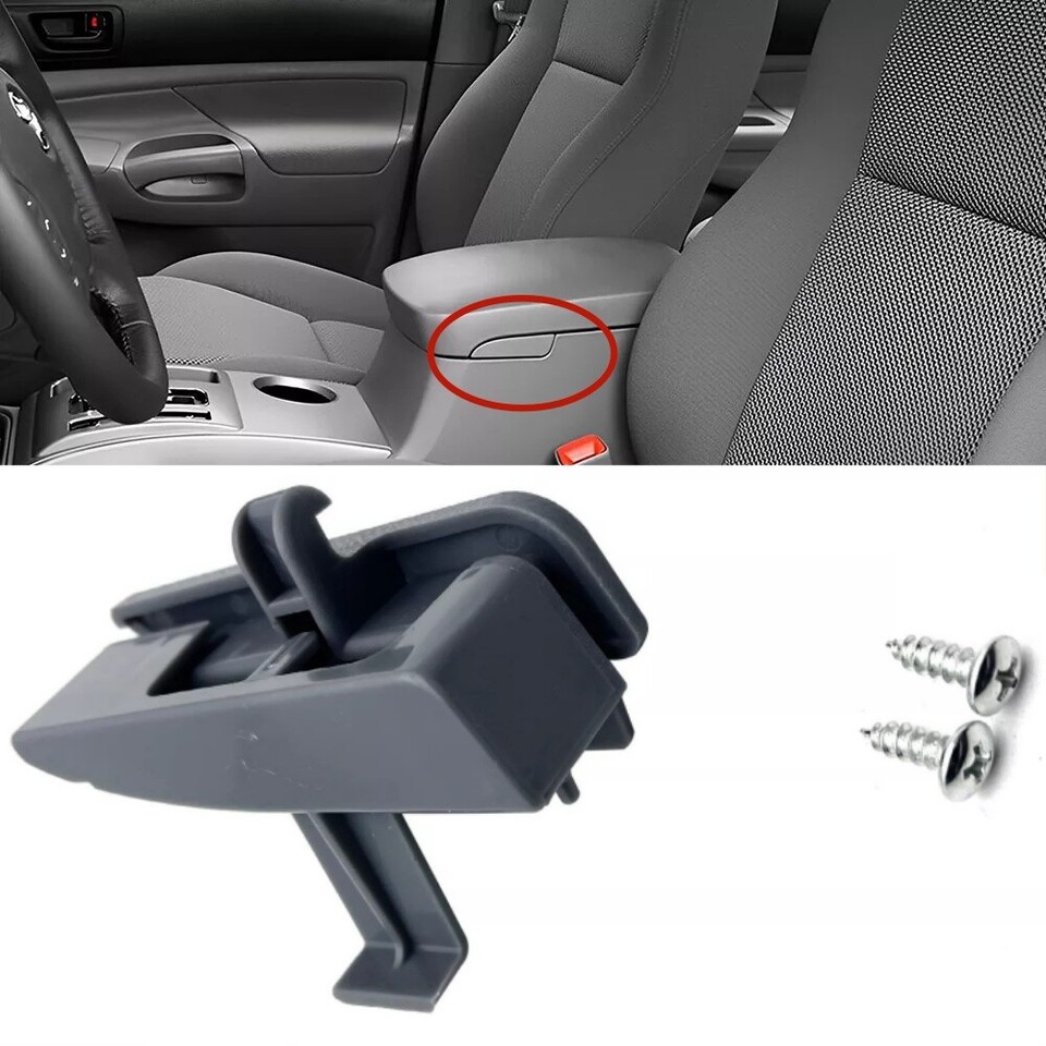 Armrest Release Handle Center Console Lid Latch Gray For Toyota Tacoma ...