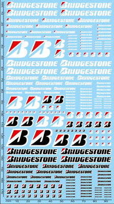 Street Racing Tuning Sponsors Tire Advertising 13 Bridgestone 1:43 ...