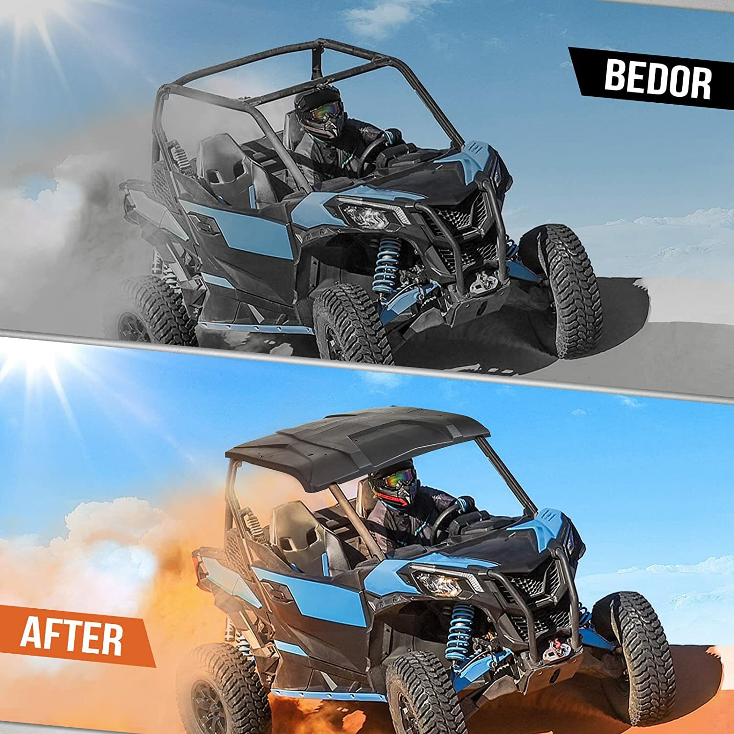 For Can Am Maverick Trail 800 800R 1000R UTV Top Hard Roof 2018-2023 ...