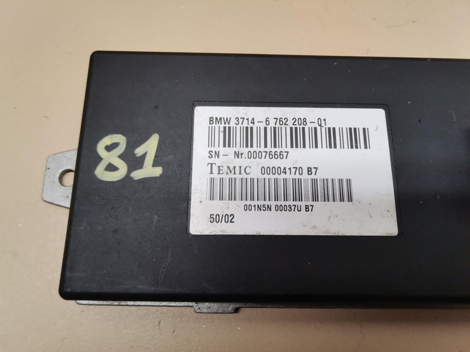 Module Boitier COMMANDE DYNAMIQUE AIRMATIC BMW E65 E66 E60 E61 E63 E64 ...