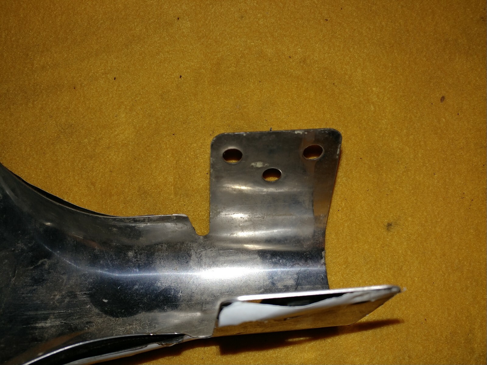 Vintage Ford Script Custom Exhaust Tail Pipe Deflector Shields ...