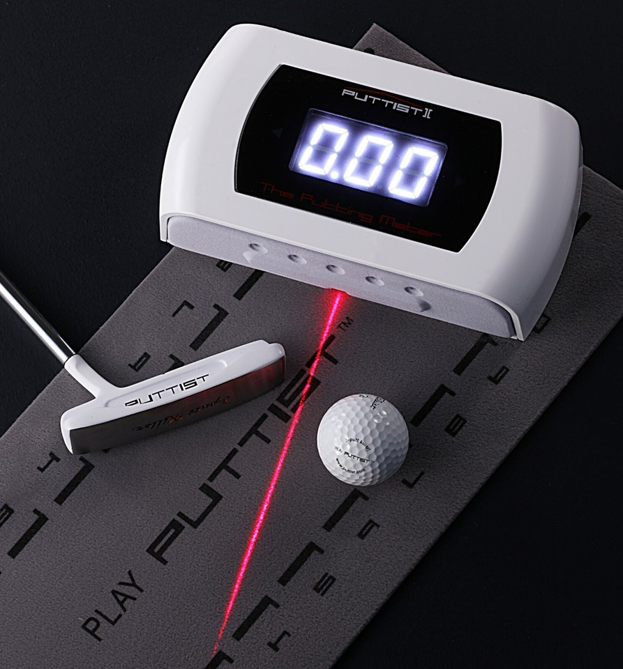 PUTTIST II Newest Digital Putting Trainer (20m/60ft/Rechargeable/LASER ...