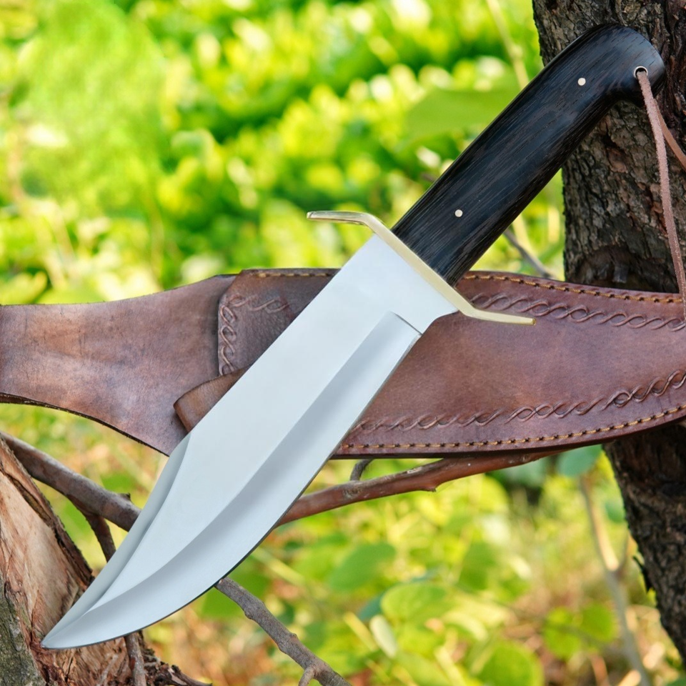RaB Custom Handmade 15" Full Tang Western W49 Survival Bowie Knife With ...