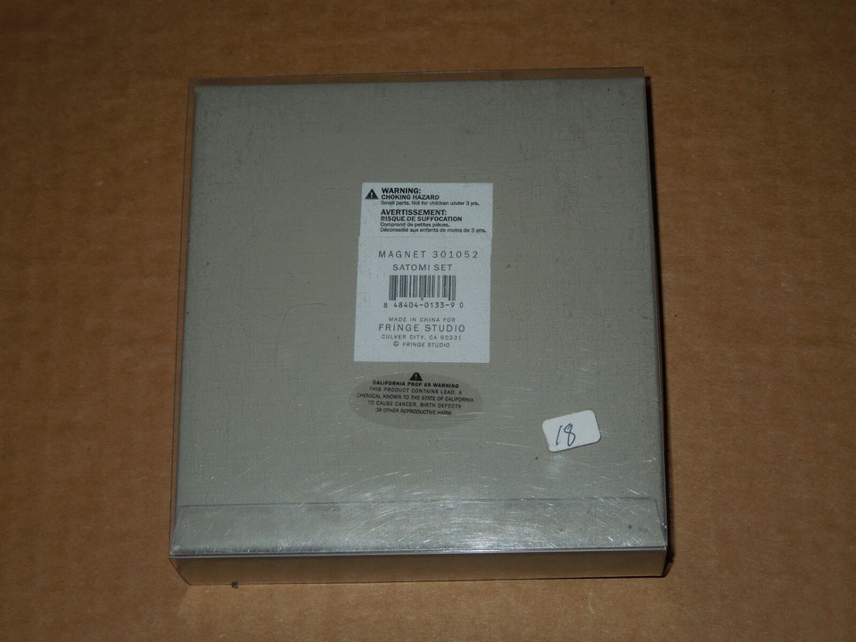 Fringe Glass Magnets 6pcs - Satomi Set - Flower Themed - New In Box | eBay