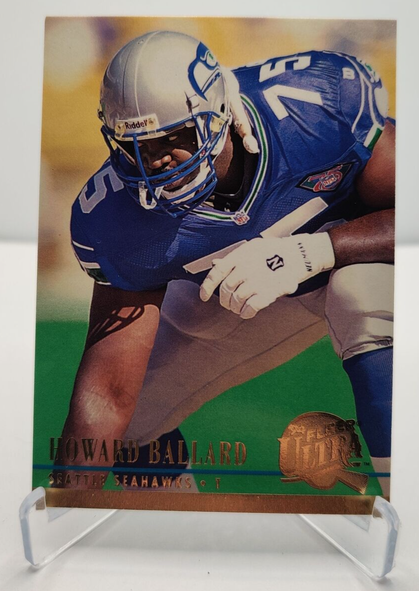 1994 Fleer Ultra Football Card #503 Howard Ballard Seattle Seahawks | eBay